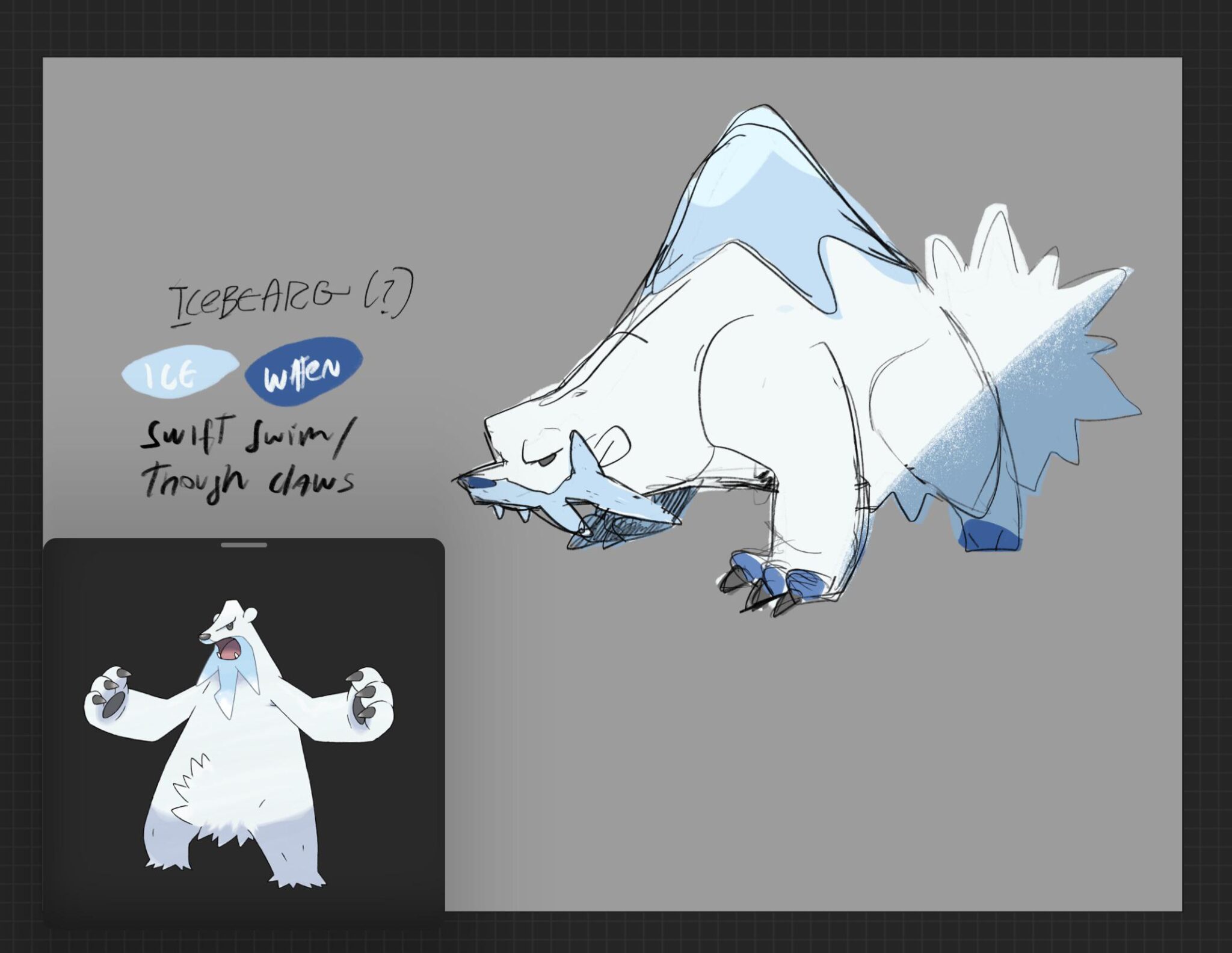 Un fanático crea una evolución de Beartic basada en Ursaluna